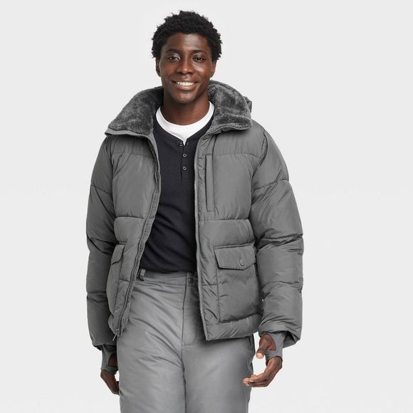 all in motion | Jackets & Coats | Mens Heavy Puffer Jacket All In ...